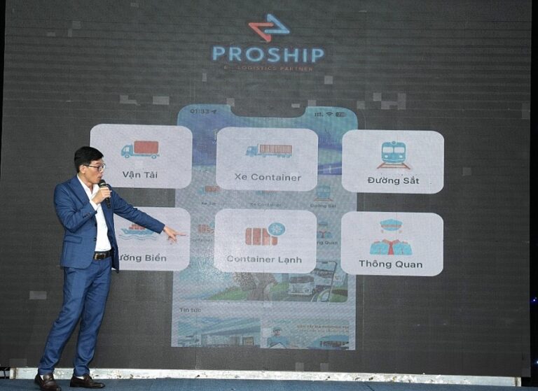 Proship ra mắt ứng dụng đặt xe Container, xe tải - Giải pháp logistics ...